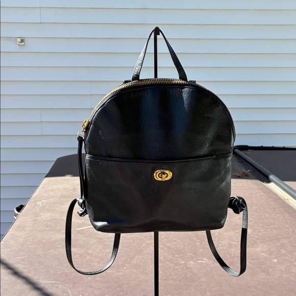 margot | Bags | Margot Black Leather Mini Backpack | Poshmark